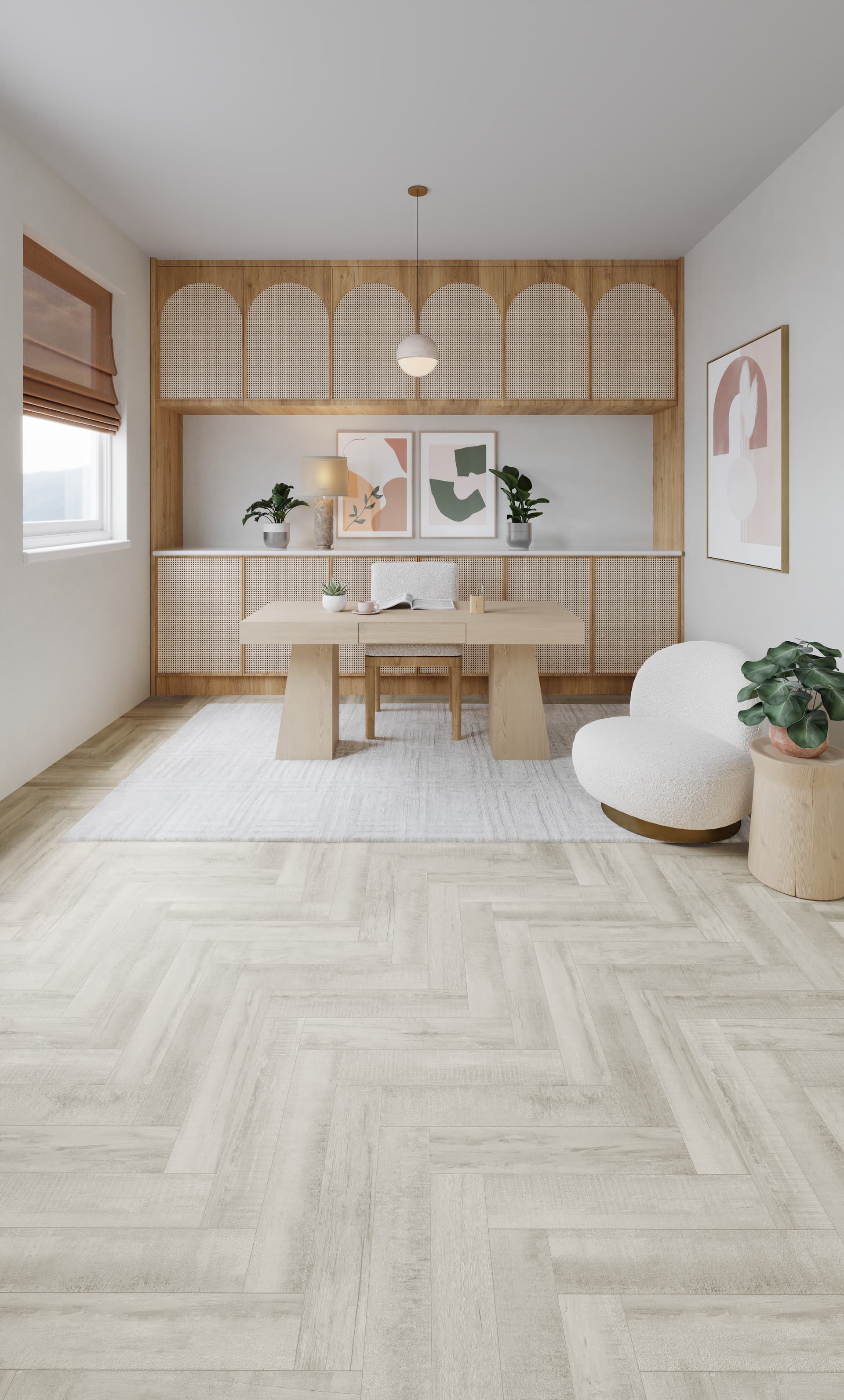 herringbone pattern vinyl