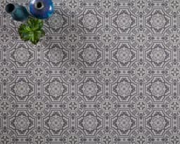 Luxury Vinyl Sheet Silver Tapestry Linen 080450 | Mannington